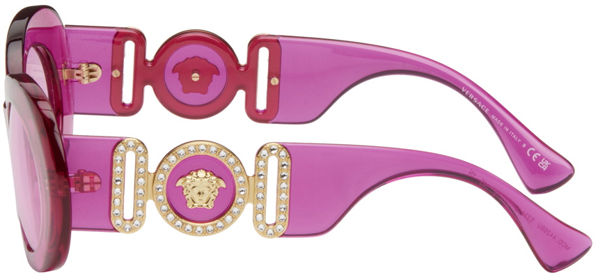 Versace Pink Medusa Sunglasses Versace