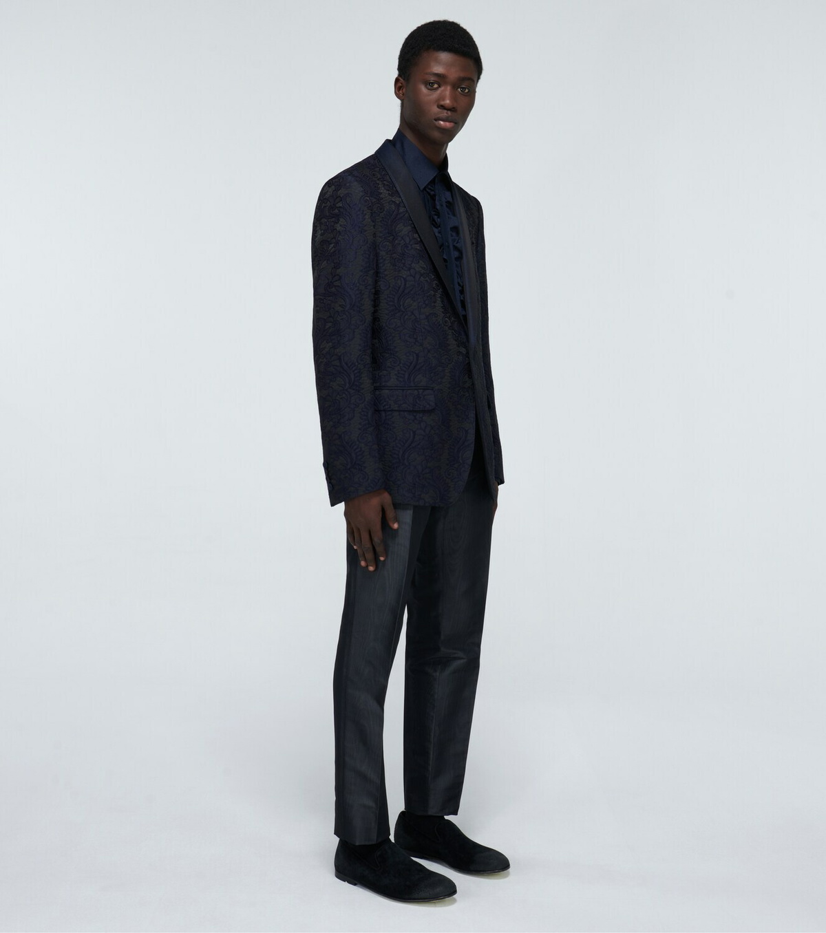 Dolce&Gabbana - faille moiré formal pants Dolce & Gabbana