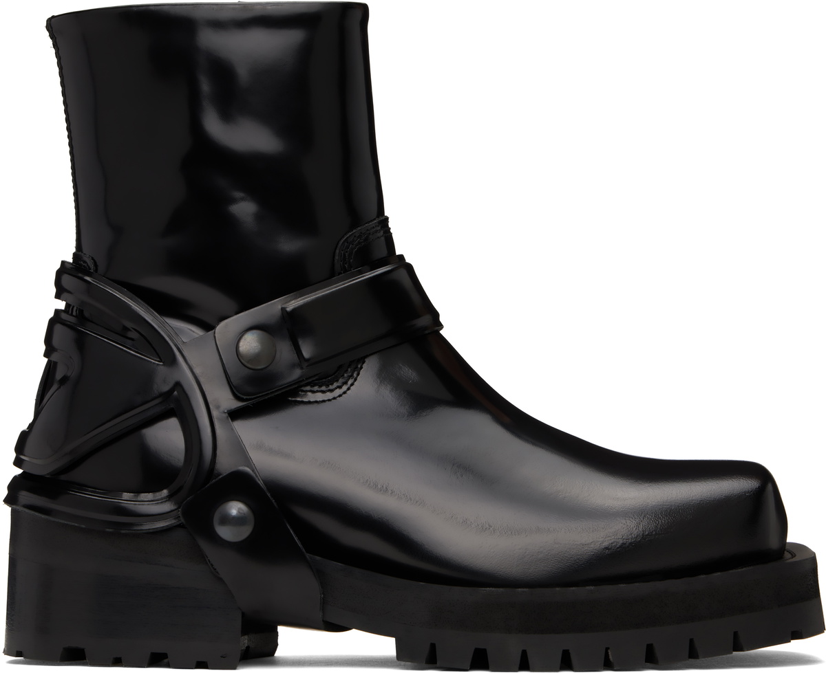 Diesel Black D-Texan Ch Boots Diesel
