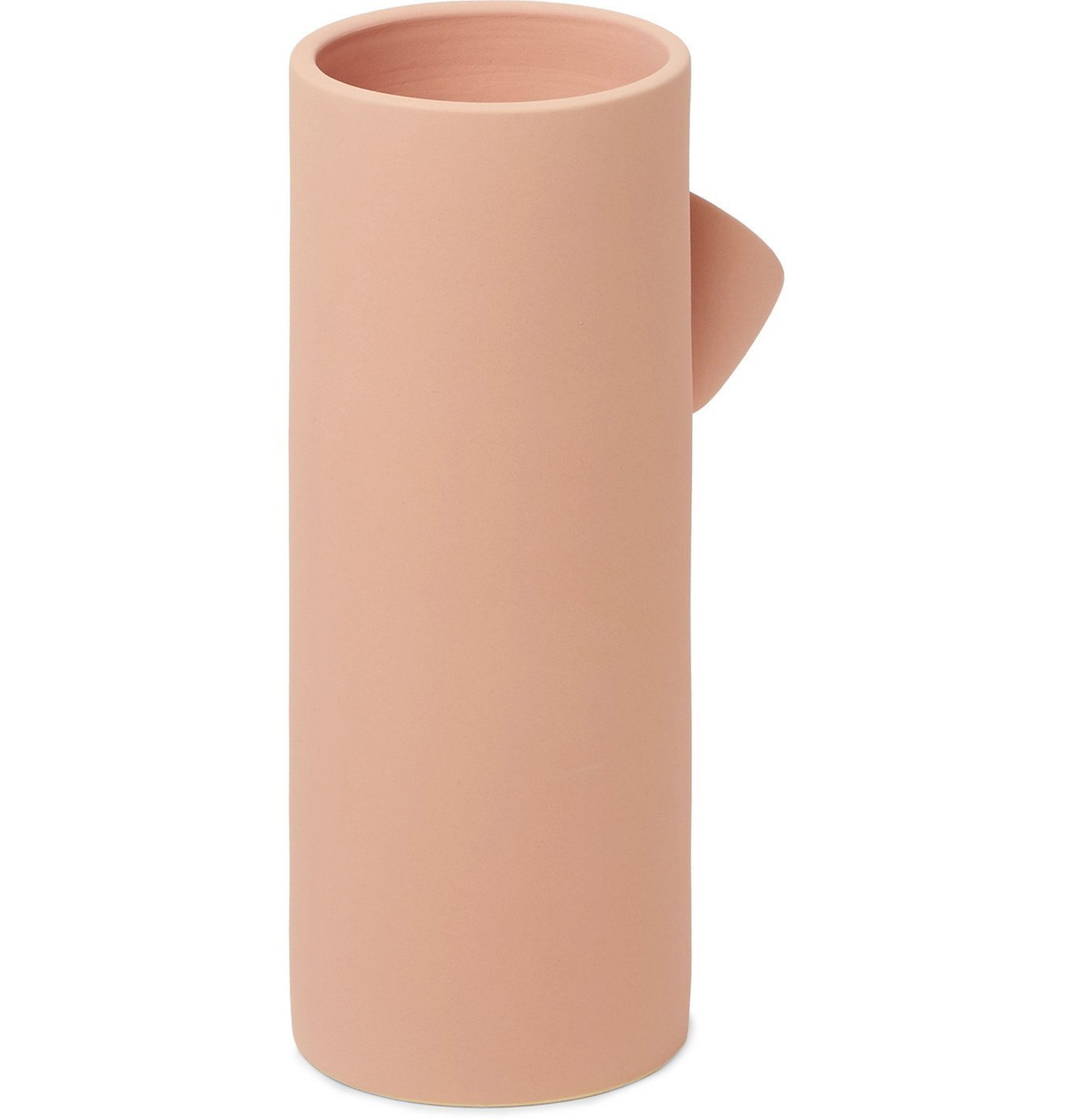 Pieces - Hydrangea Ceramic Vase - Orange