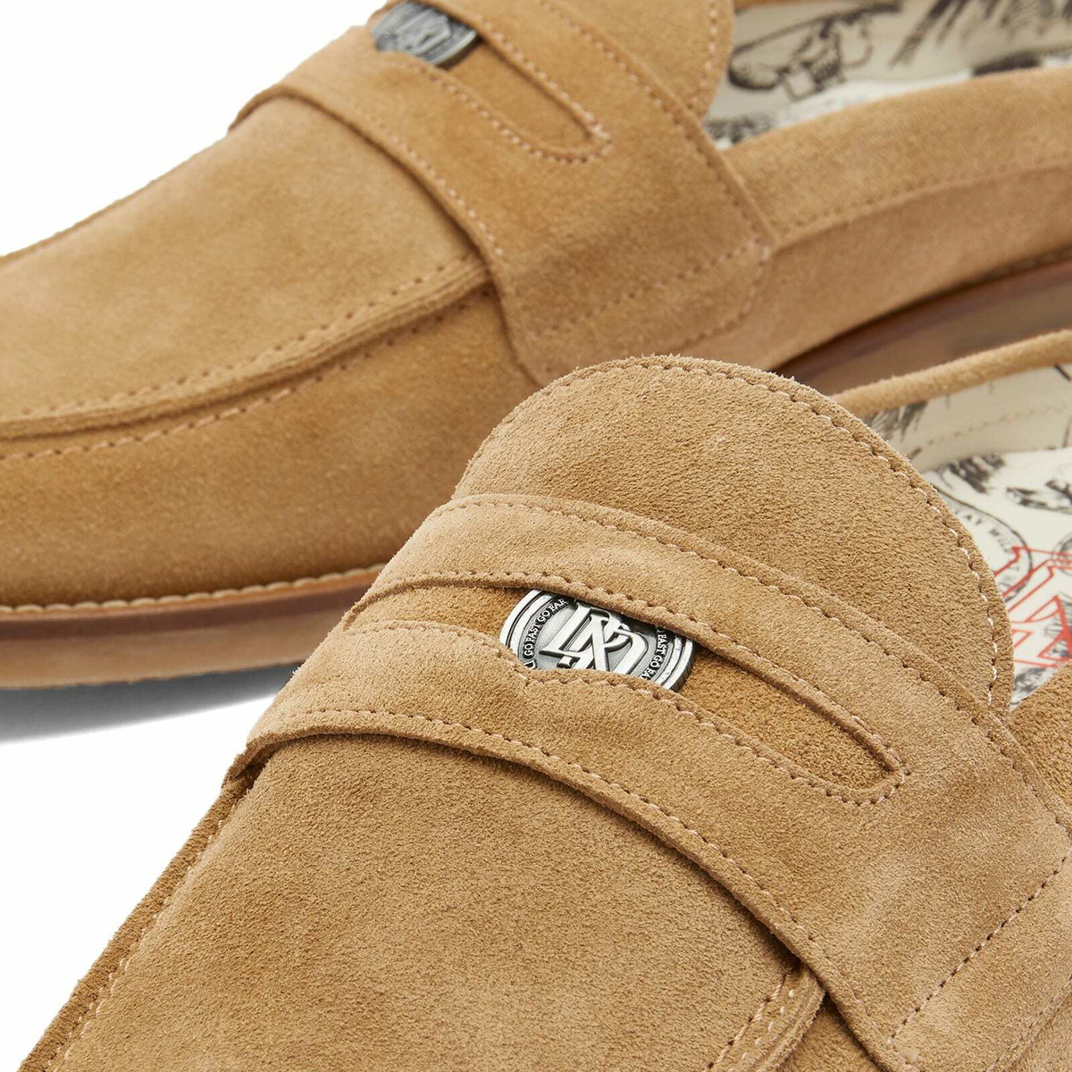 Represent Men's D+D Mule Loafer in Barley Represent