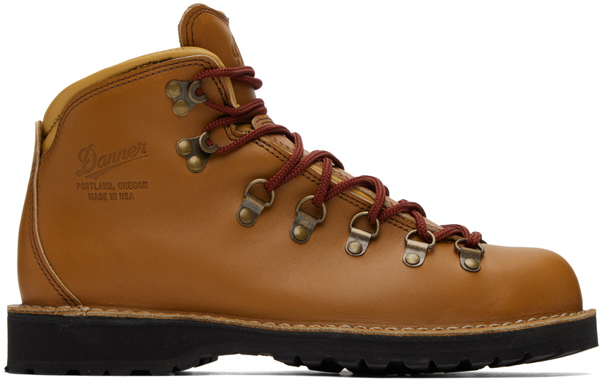 Danner Tan Mountain Pass Boots Danner