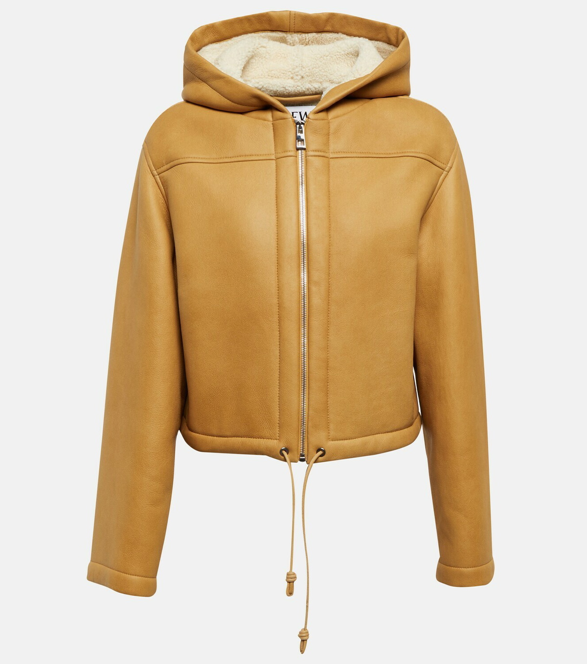 Loewe - Hooded shearling jacket Loewe