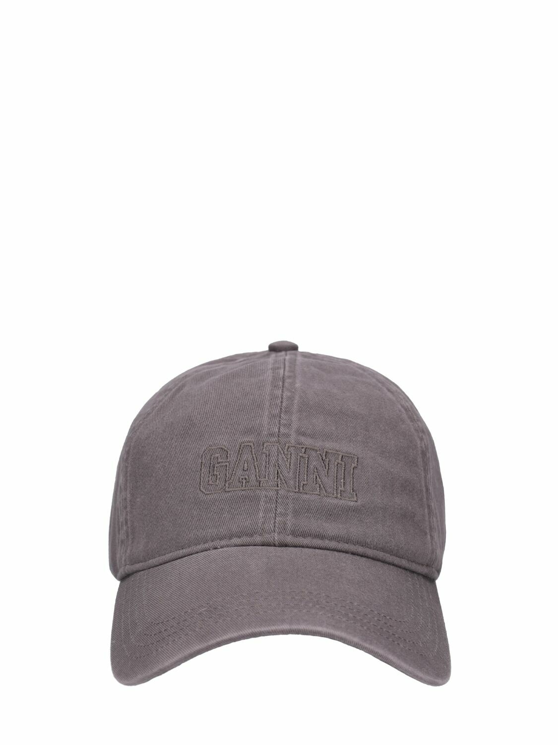 GANNI - Cotton Baseball Cap GANNI