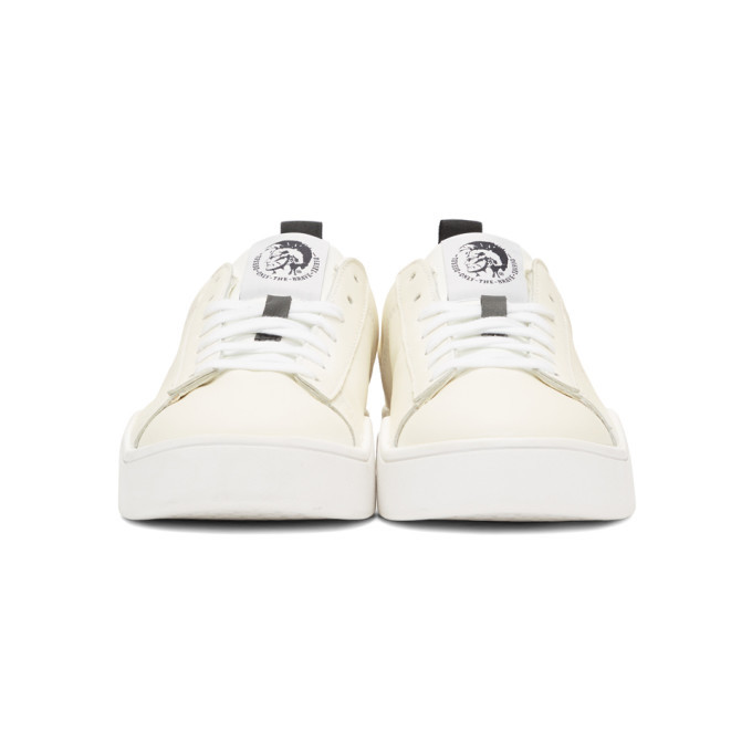 Diesel White S-Clever Sneakers Diesel
