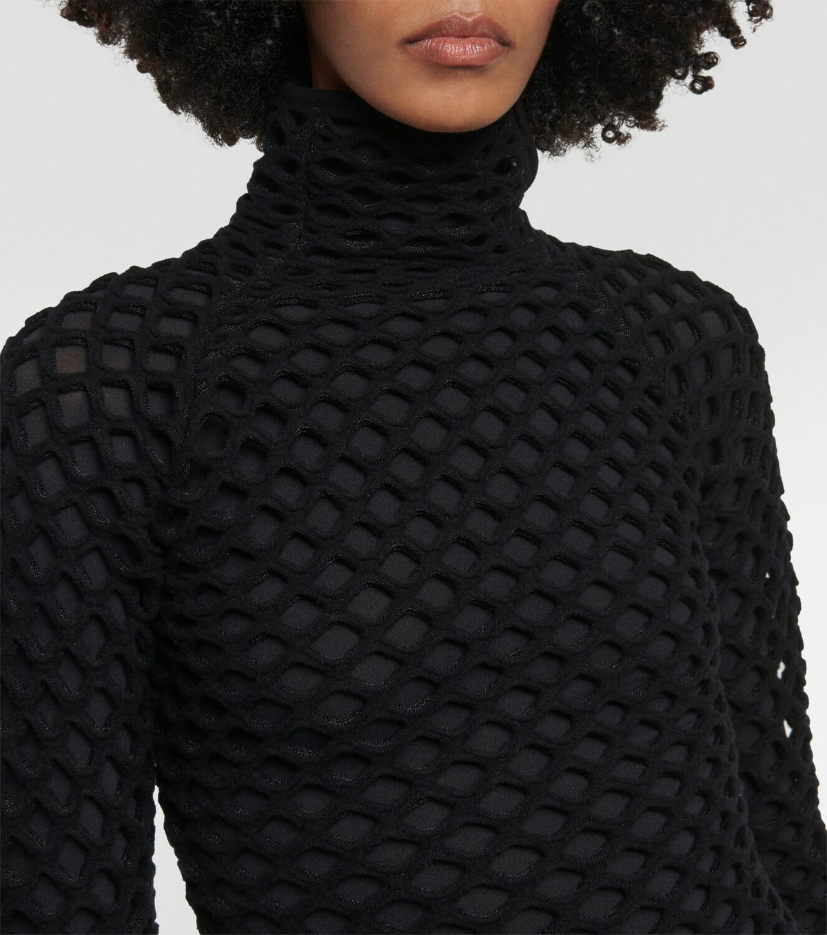 Alaïa Knit turtleneck top ALAÏA