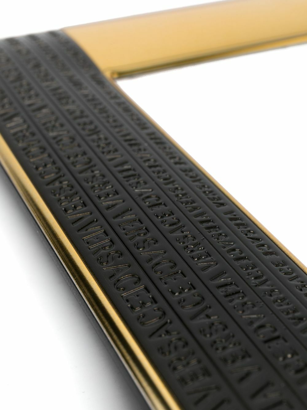 Versace Black Logo Debossed Photo Frame Versace