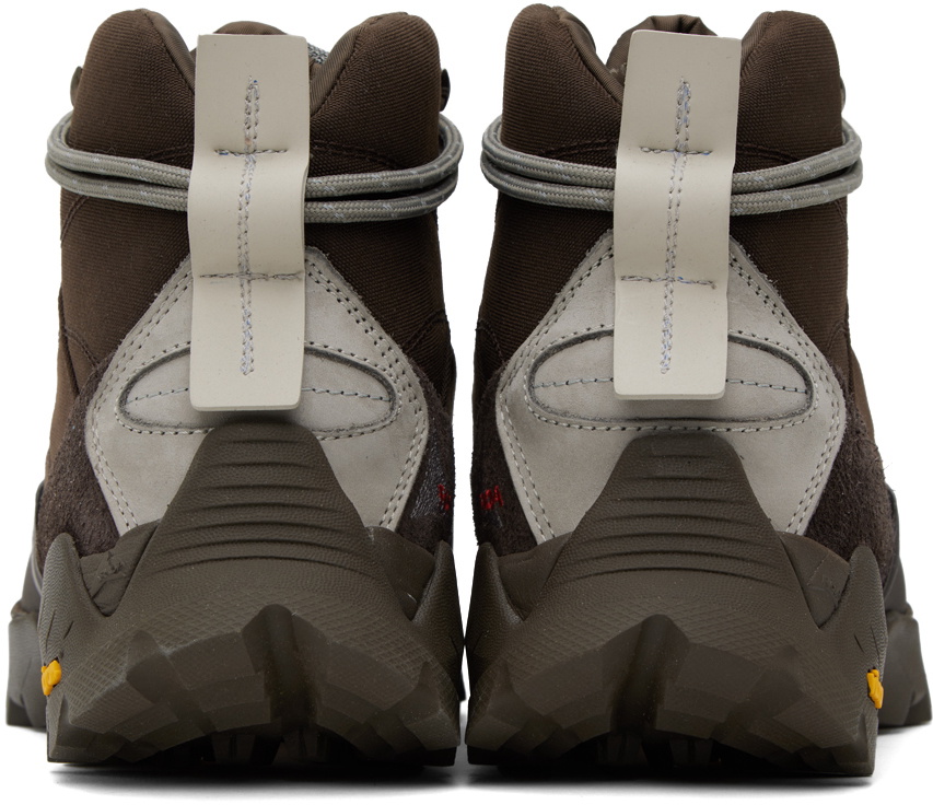 ROA Brown Andreas Strap Boots ROA