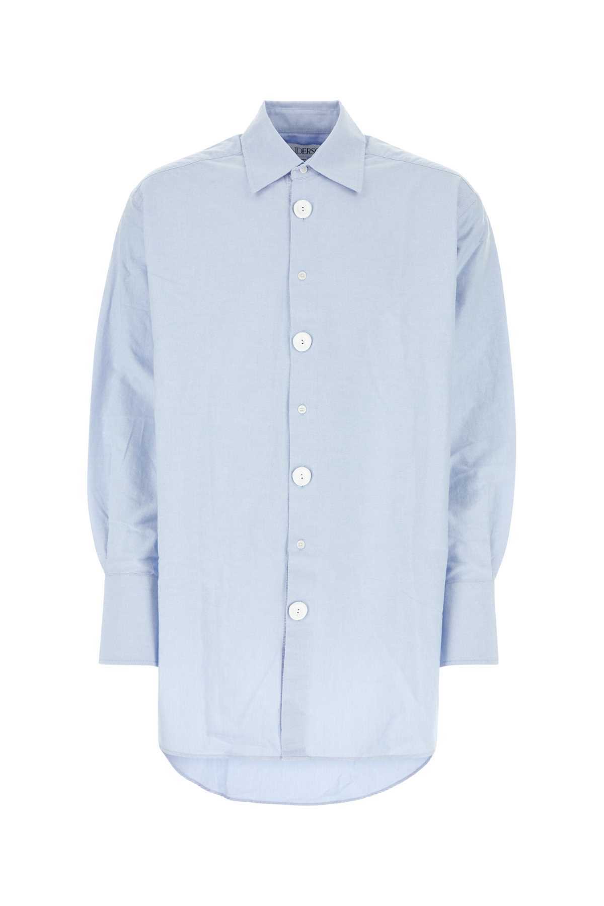 J.W. Anderson Light Blue Oxford Oversize Shirt JW Anderson