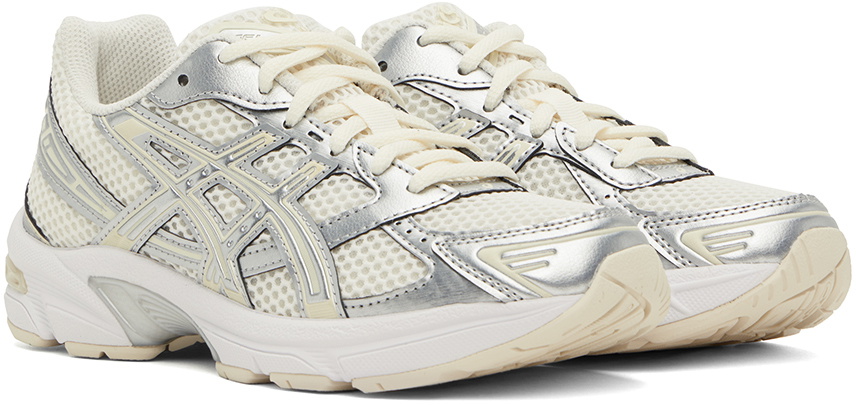 Asics Off-White & Silver GEL-1130 Sneakers ASICS