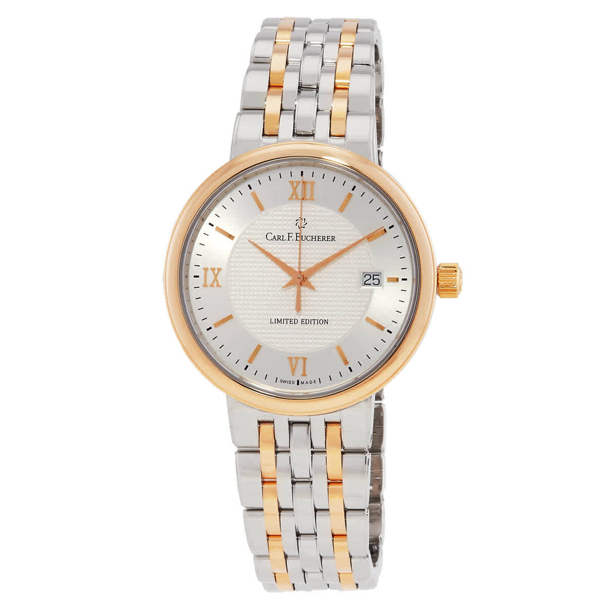 Carl F. Bucherer Adamavi Automatic Silver Dial Mens Watch 00.10314.07 ...