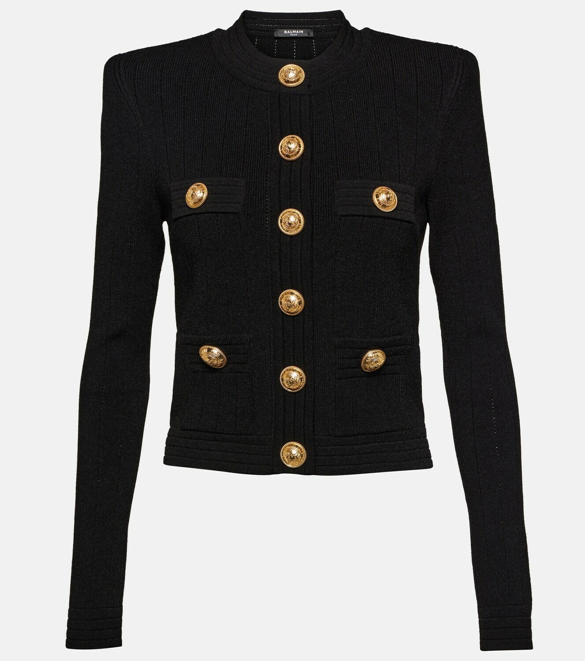 Balmain Embellished knit cardigan Balmain