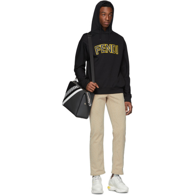 Fendi Black Logo Hoodie Fendi