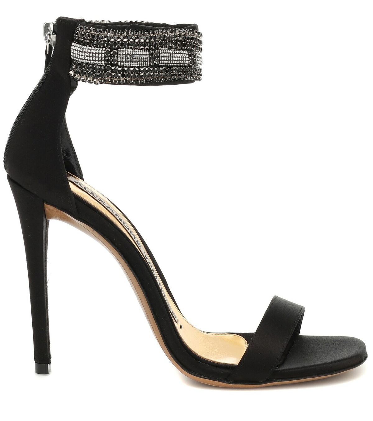 Alexandre Vauthier - Nina embellished satin sandals Alexandre Vauthier