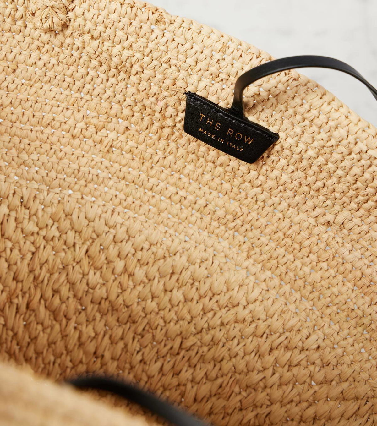 The Row Emilie Small raffia basket bag The Row