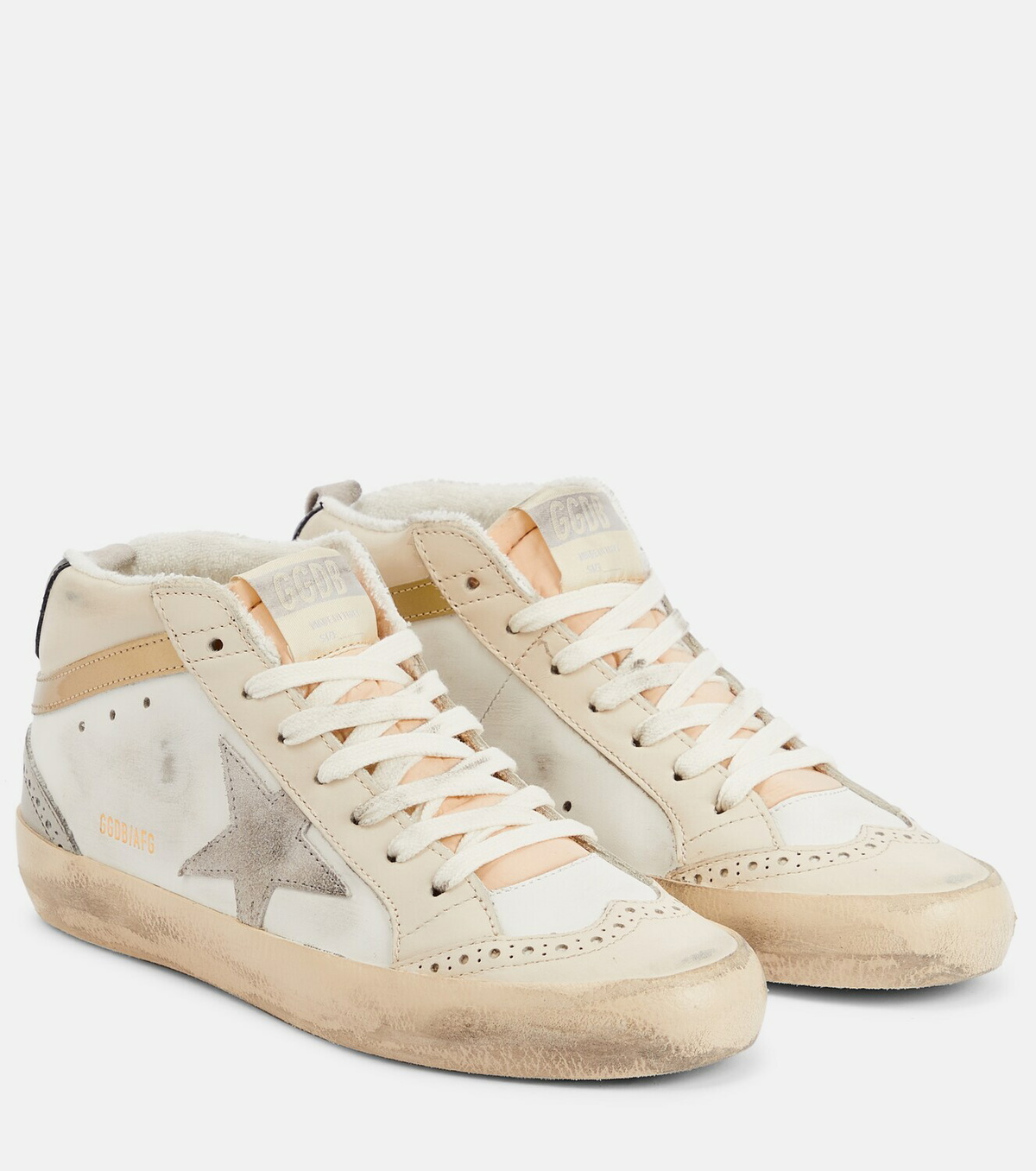 Golden Goose - Mid Star leather sneakers Golden Goose Deluxe Brand