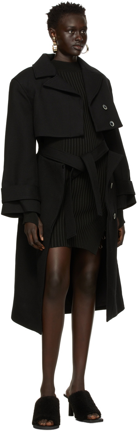 Jacquemus Black La Montagne 'Le Manteau Picchu' Coat Jacquemus Jacquemus Black La Montagne 'Le Manteau Picchu' Coat Jacquemus