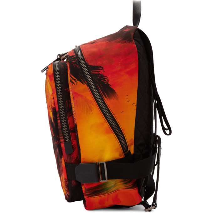 Balmain Multicolor Sunset Urban Backpack Balmain