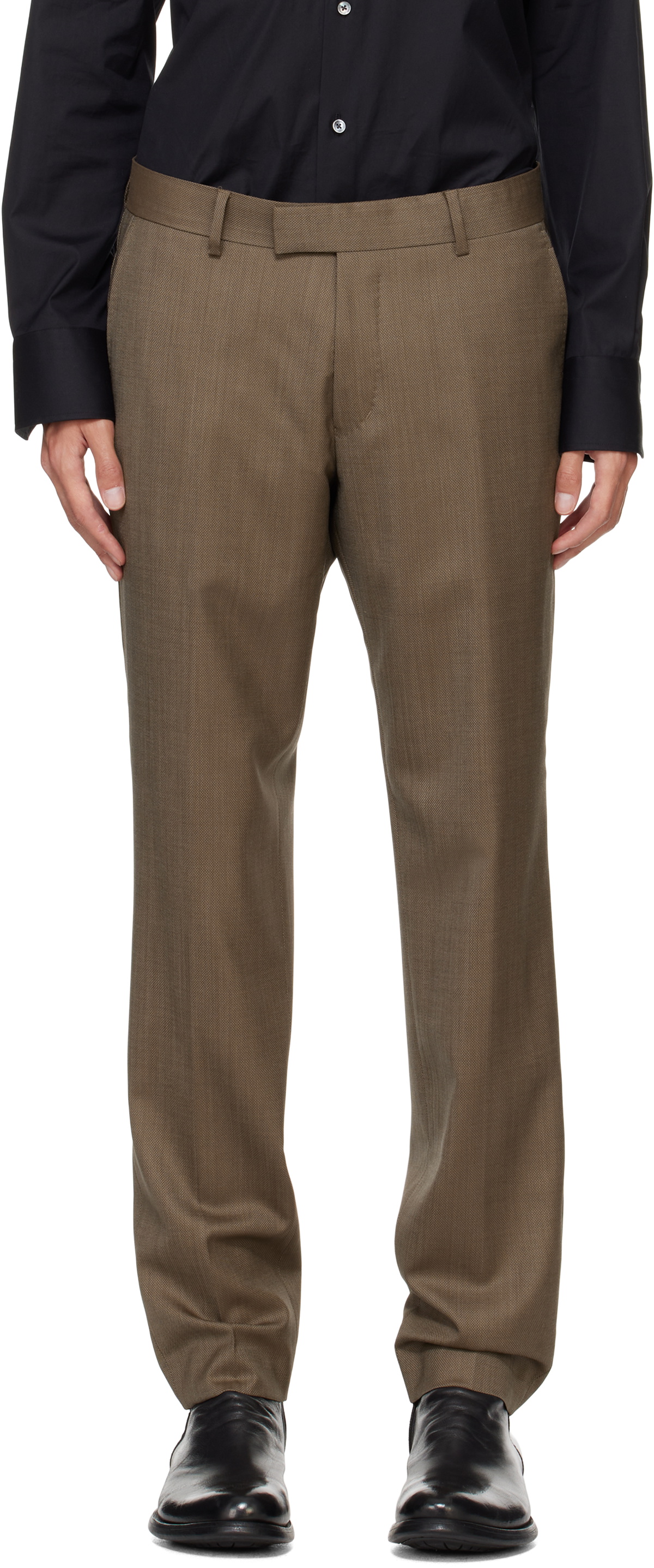 Tiger of Sweden Brown Tenuta Trousers Tiger of Sweden