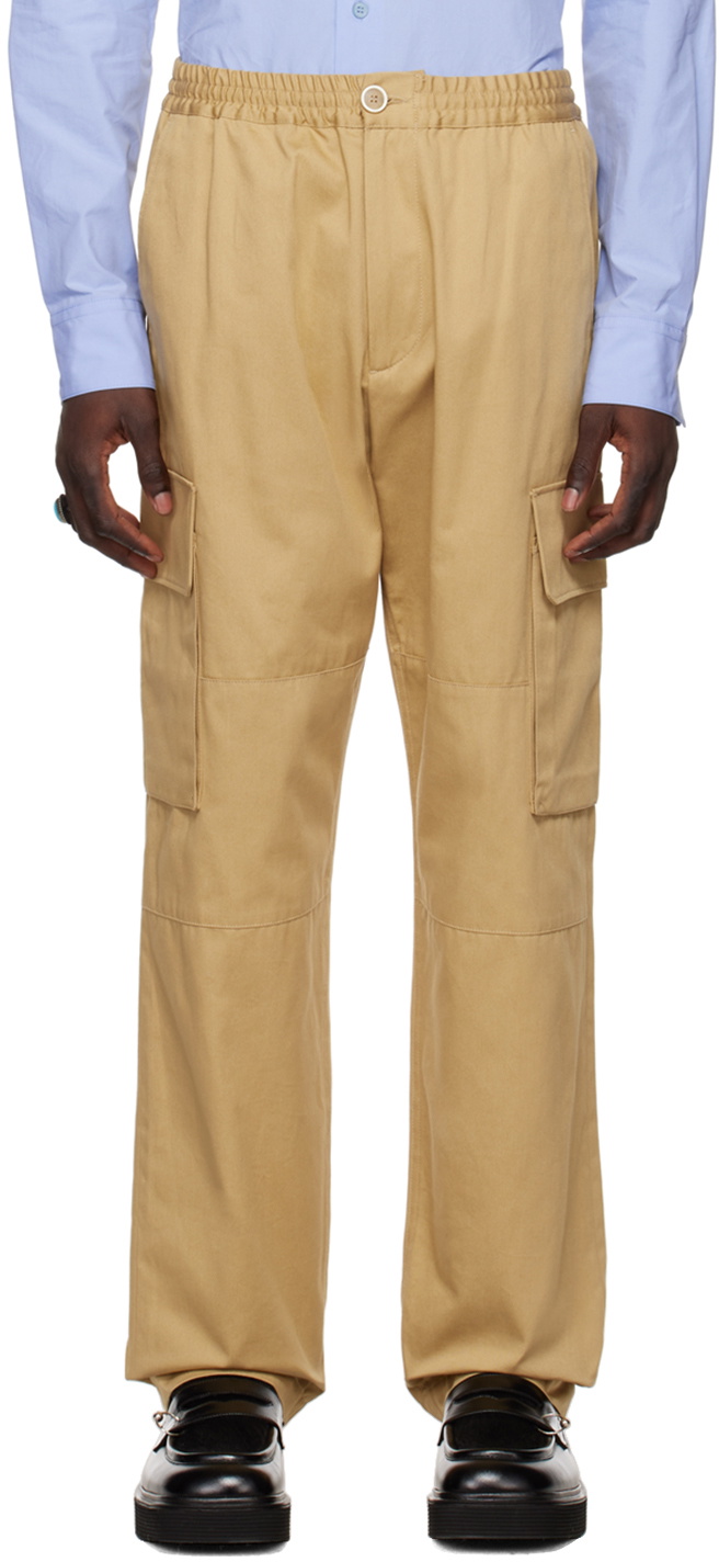 Marni Beige Drawstring Cargo Pants Marni