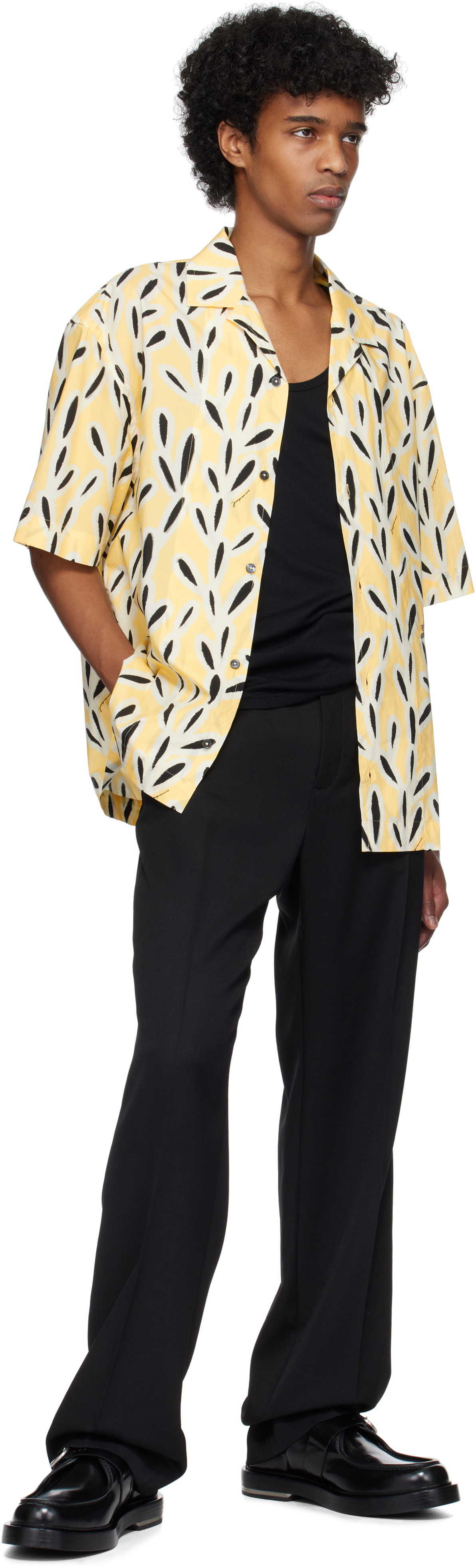 JACQUEMUS Black La Casa 'The Melo' Trousers Jacquemus