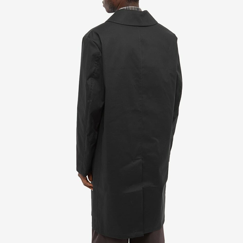 Mackintosh Men's Manchester Coat in Black Mackintosh