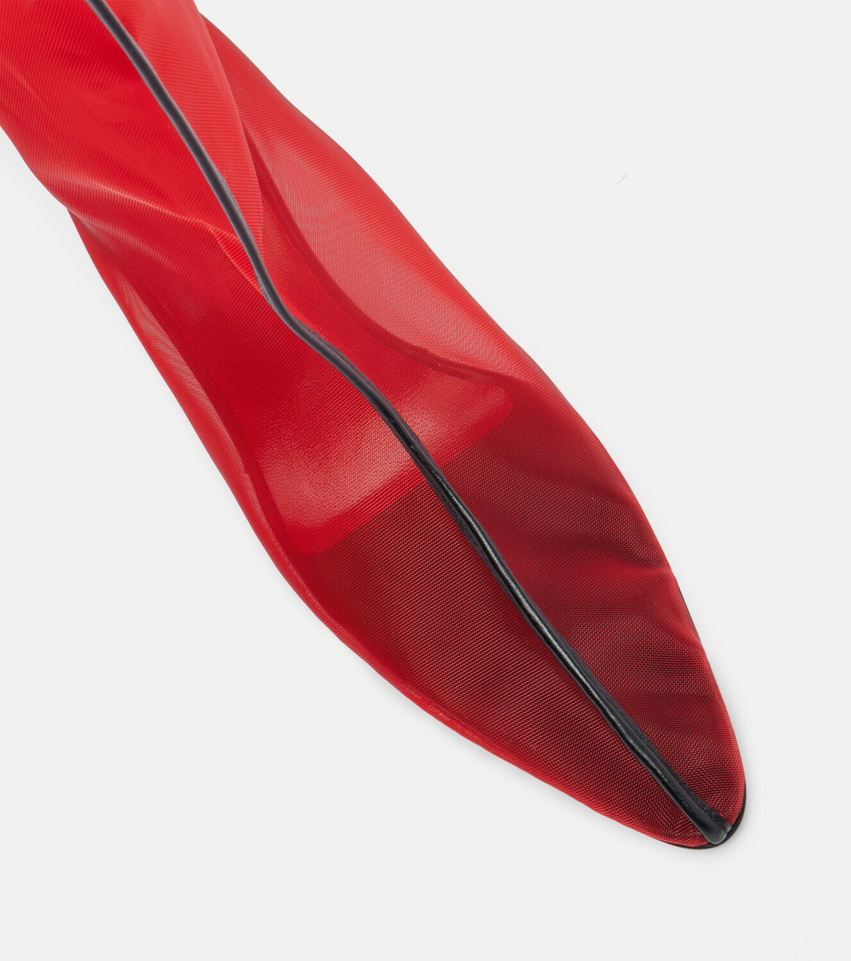 Herbert Levine Drawing A Blank 85 mesh knee-high boots Herbert Levine