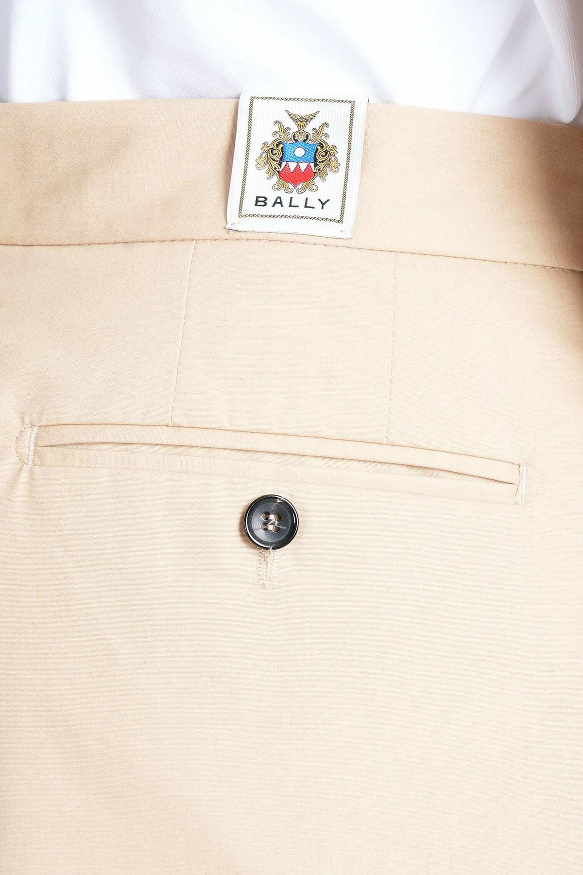 Bally Pants In Beige Cotton Bally