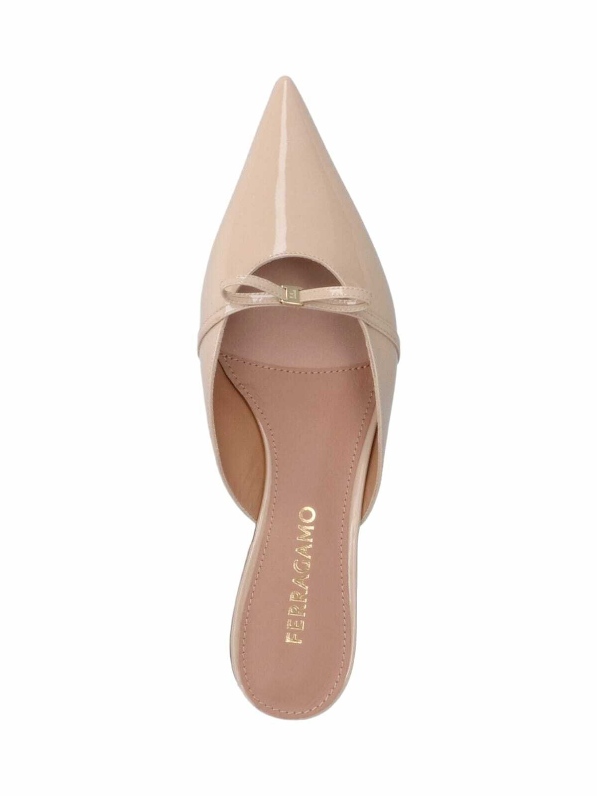 Ferragamo Mules With Bow Salvatore Ferragamo