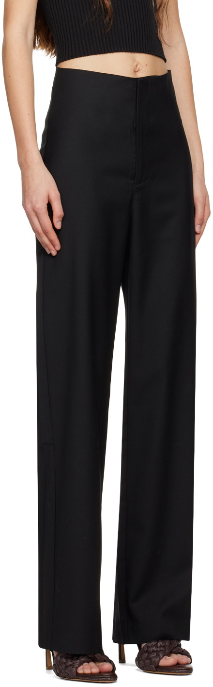 WYNN HAMLYN Black Ally Trousers Wynn Hamlyn