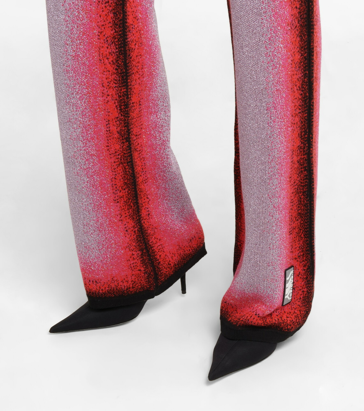 Y/Project - Gradient knit wide-leg pants Y/Project