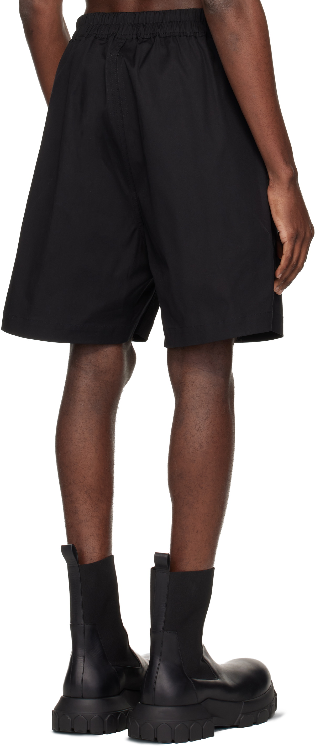 Rick Owens Black Temple Boxer Shorts Rick Owens