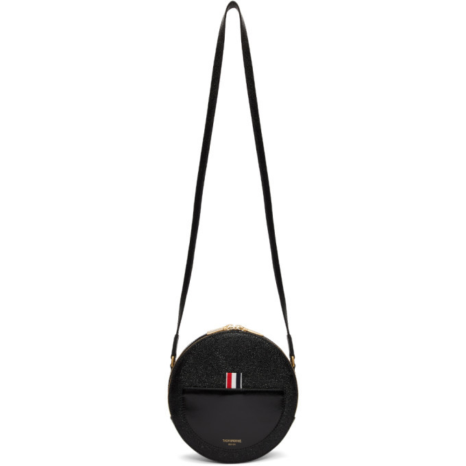 Thom Browne Black Hat Box Jr Bag Thom Browne