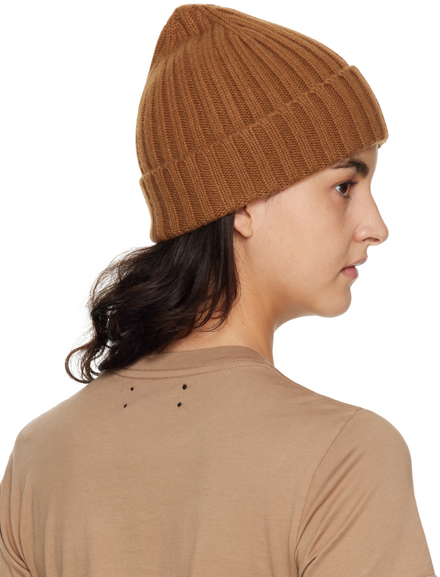 AMIRI Tan Script Beanie Amiri