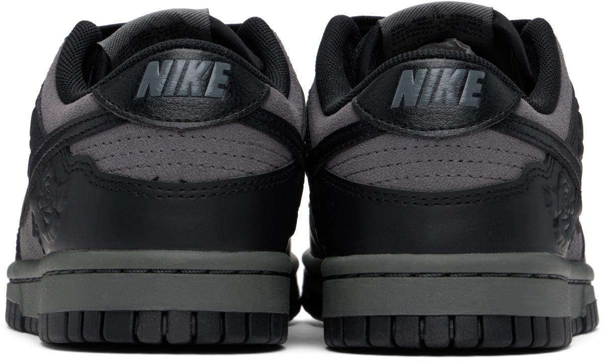 Nike Black & Gray Nike Dunk Low Sneakers Nike