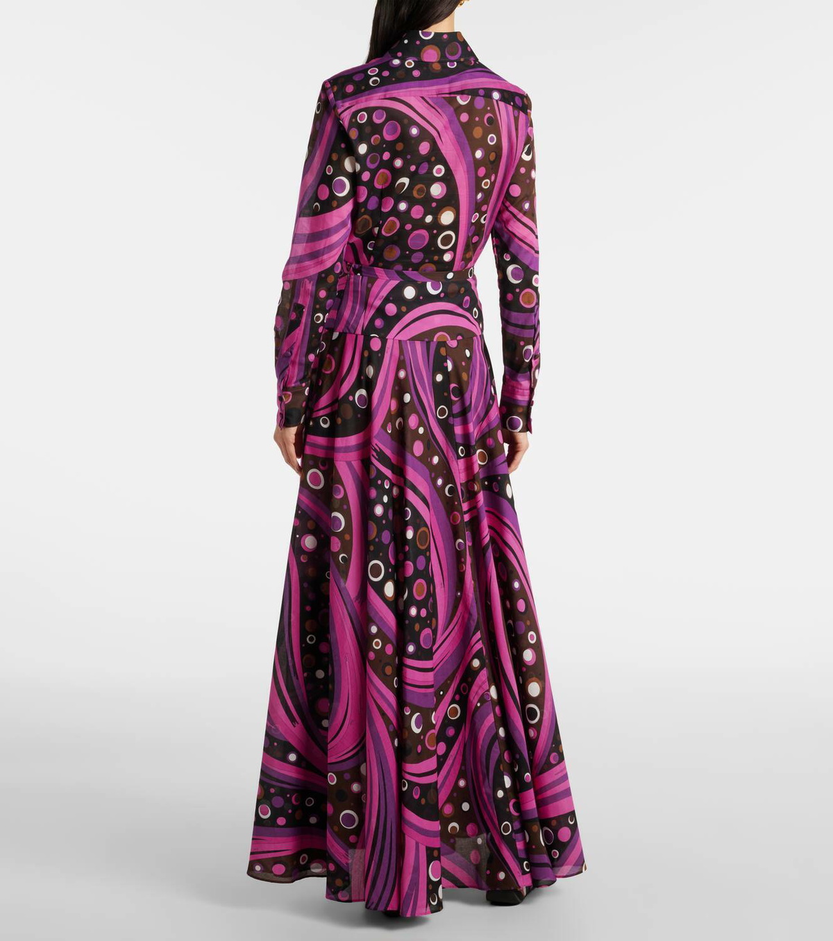 Pucci Fontane cotton muslin maxi skirt Emilio Pucci