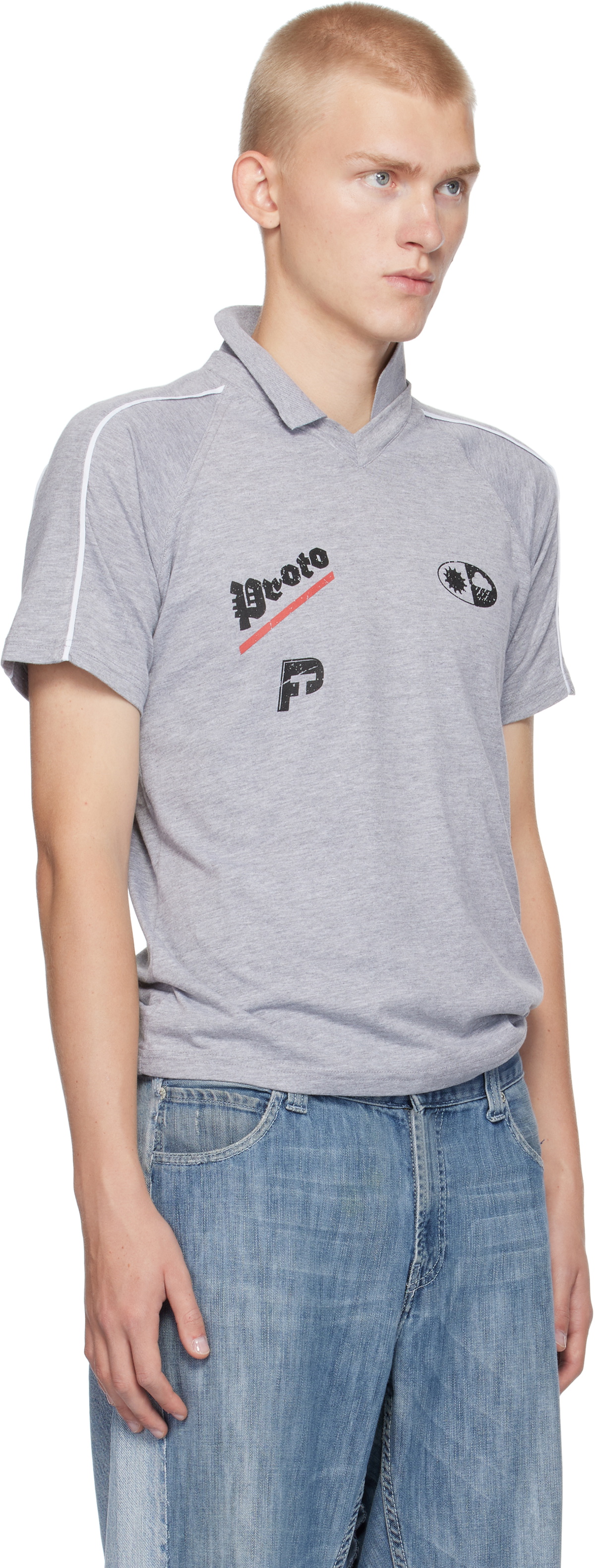 Prototypes Gray Referee Polo PROTOTYPES