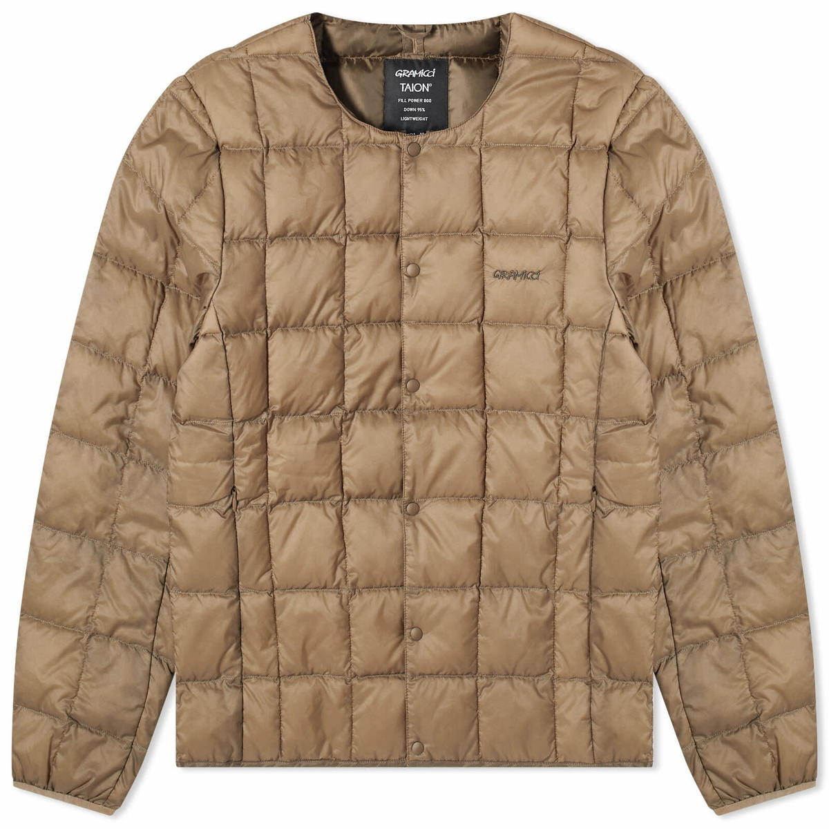 Gramicci Men's Inner Down Jacket in Deep Olive Gramicci