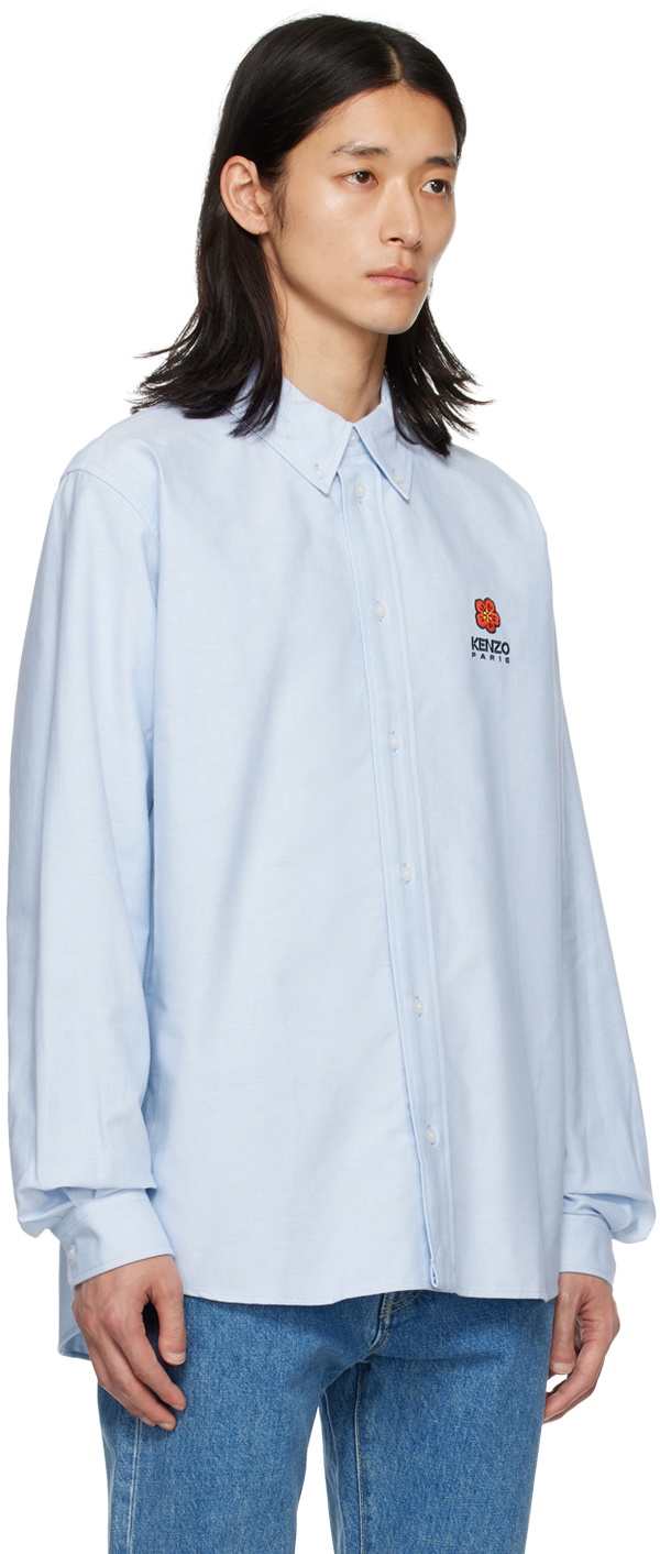 Kenzo Blue Kenzo Paris Boke Flower Shirt Kenzo