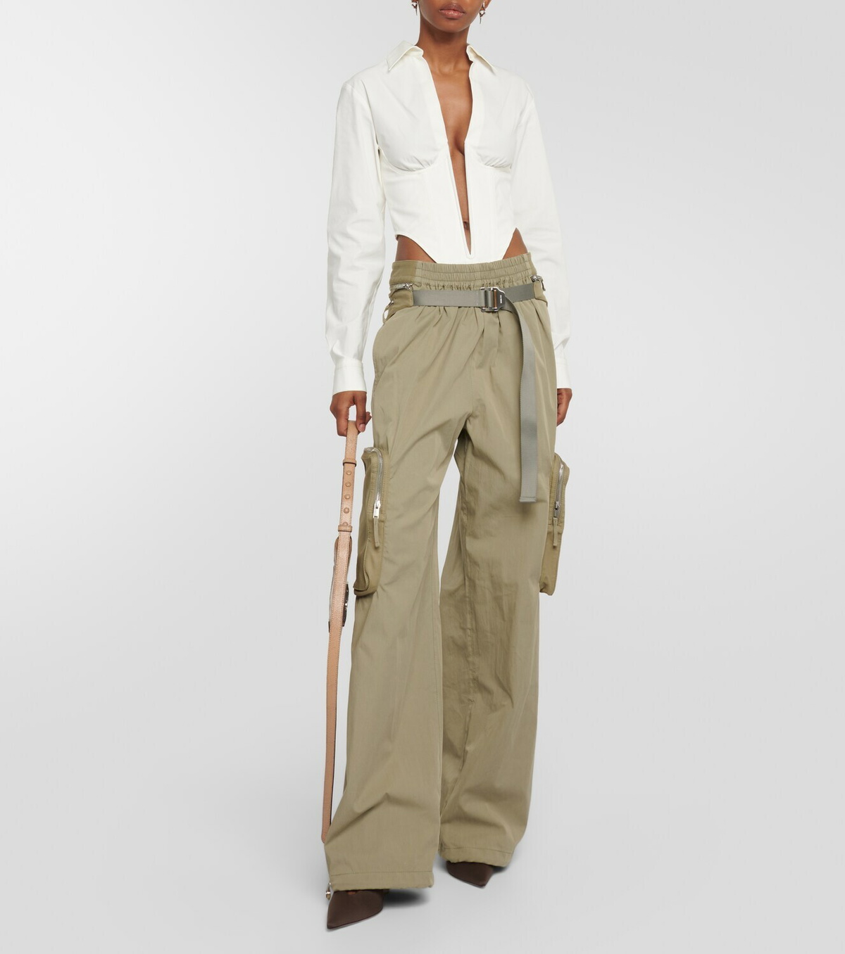 Dion Lee Cotton-blend cargo pants Dion Lee