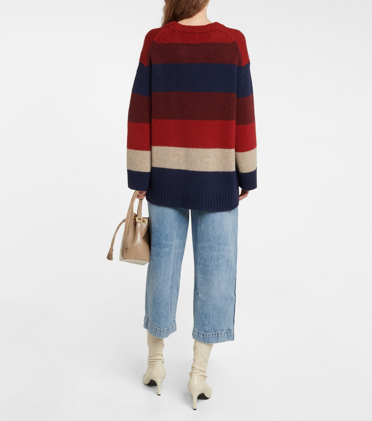 Khaite - Jade striped cashmere sweater Khaite