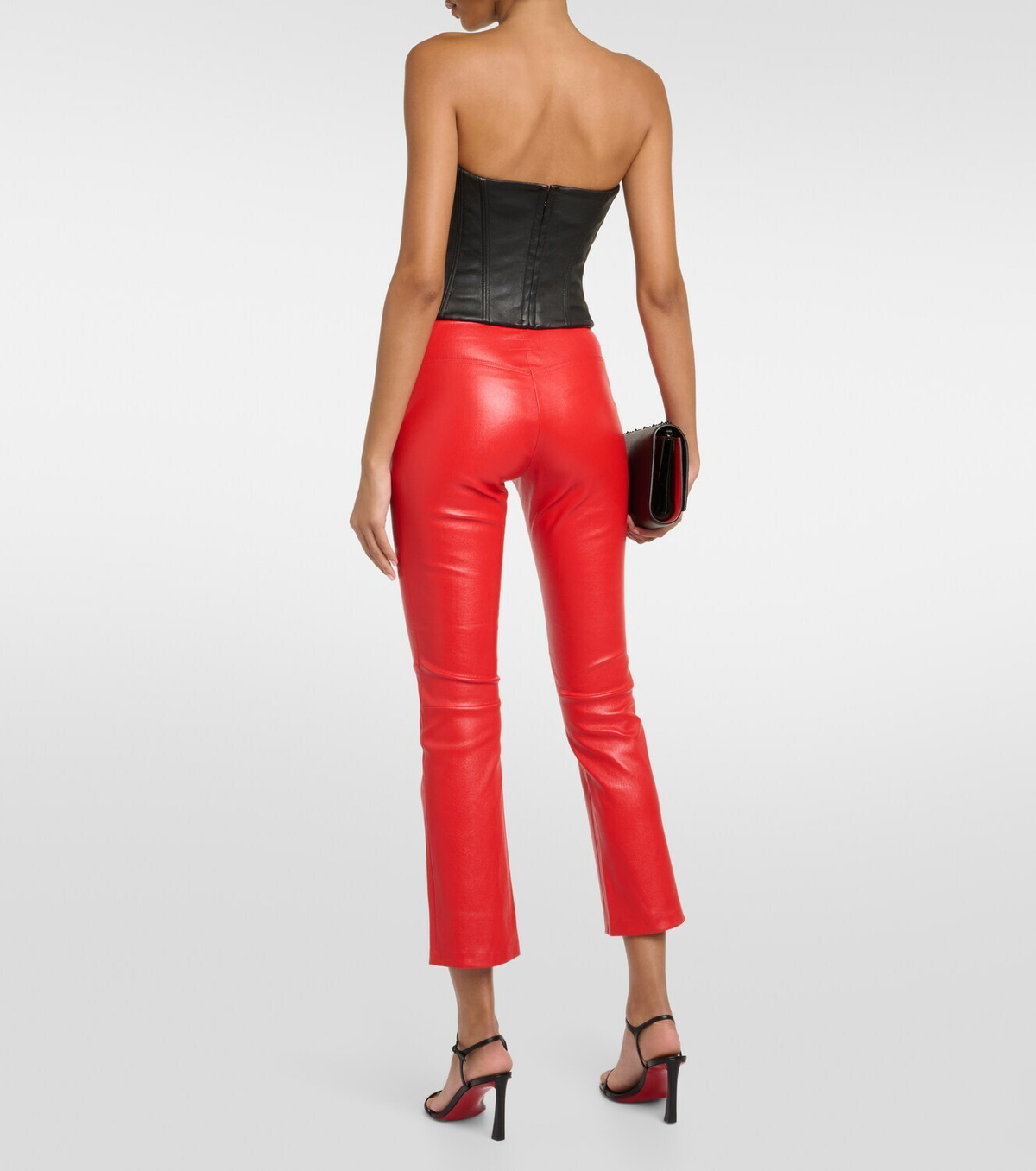 Stouls Leather cropped pants Stouls