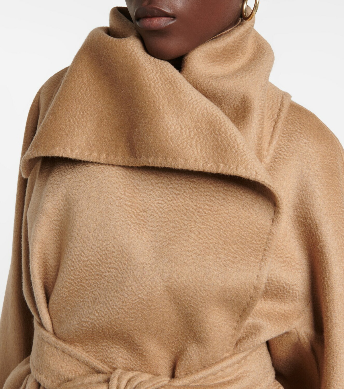 Max Mara - Rienza cashmere wrap coat Max Mara