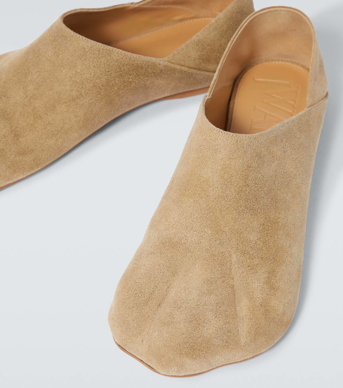 JW Anderson Paw suede loafers JW Anderson