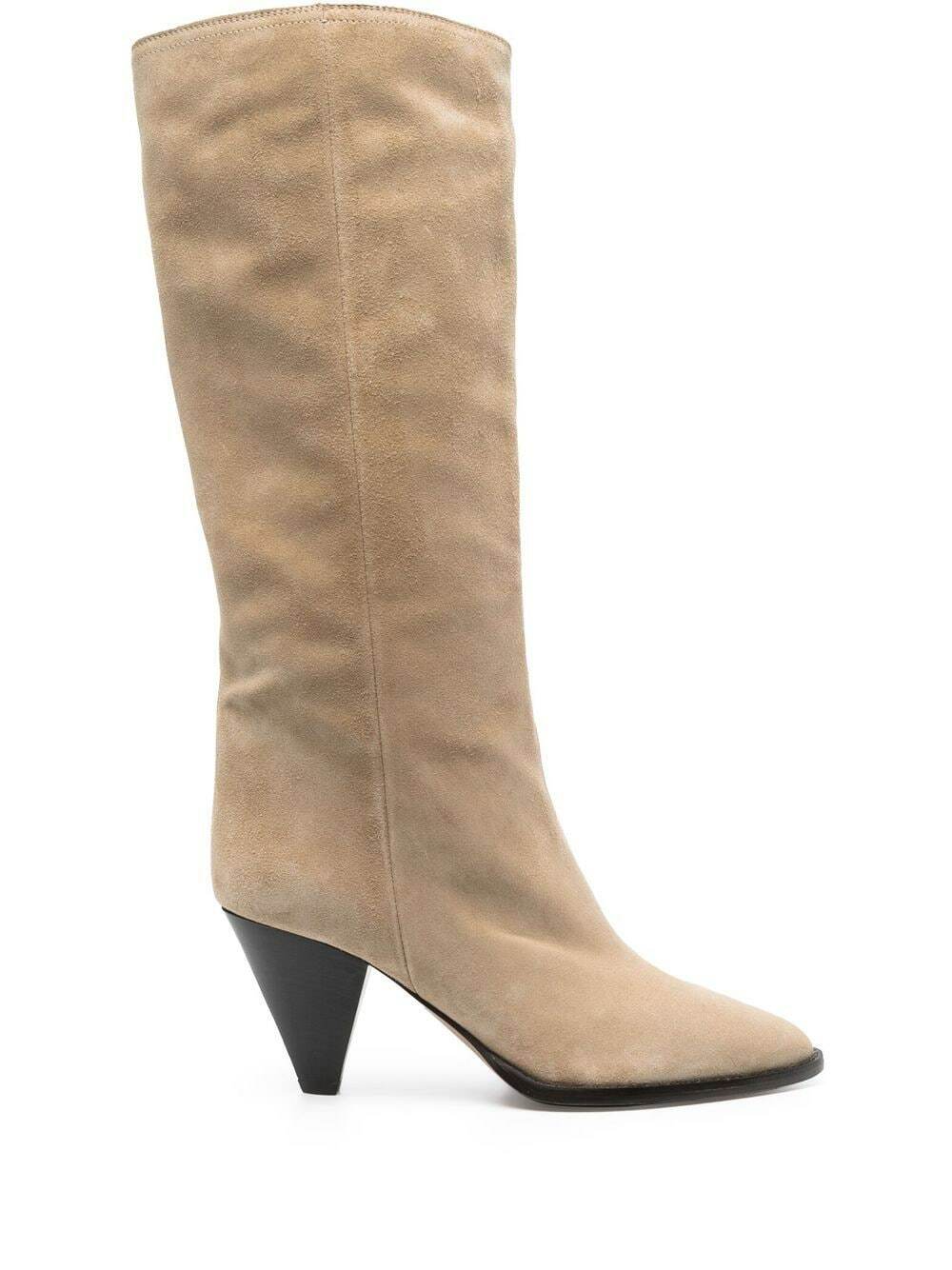 ISABEL MARANT - Rouxy Leather Boots Isabel Marant