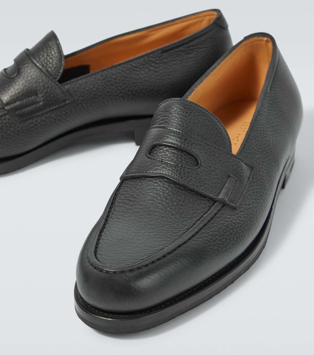 John Lobb Thorne leather loafers John Lobb