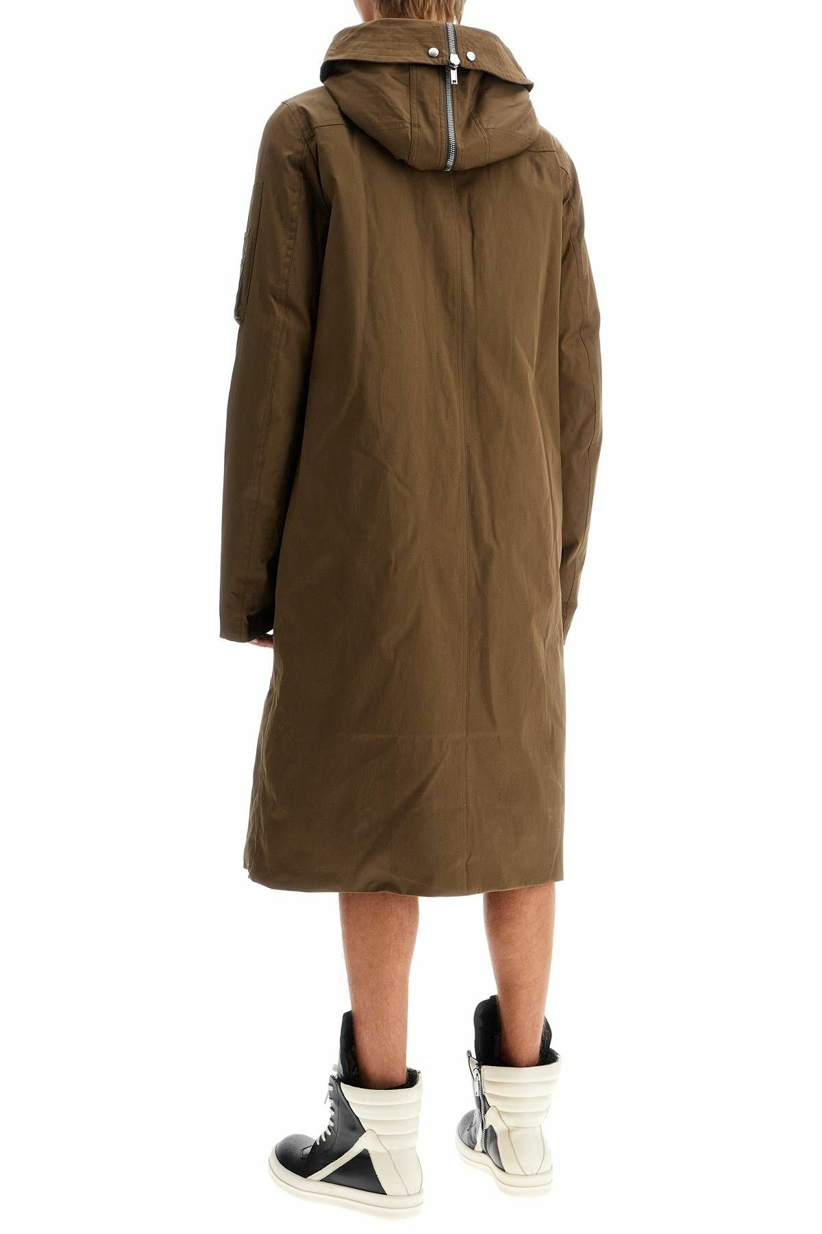 RICK OWENS oversized park Khaki Rick Owens