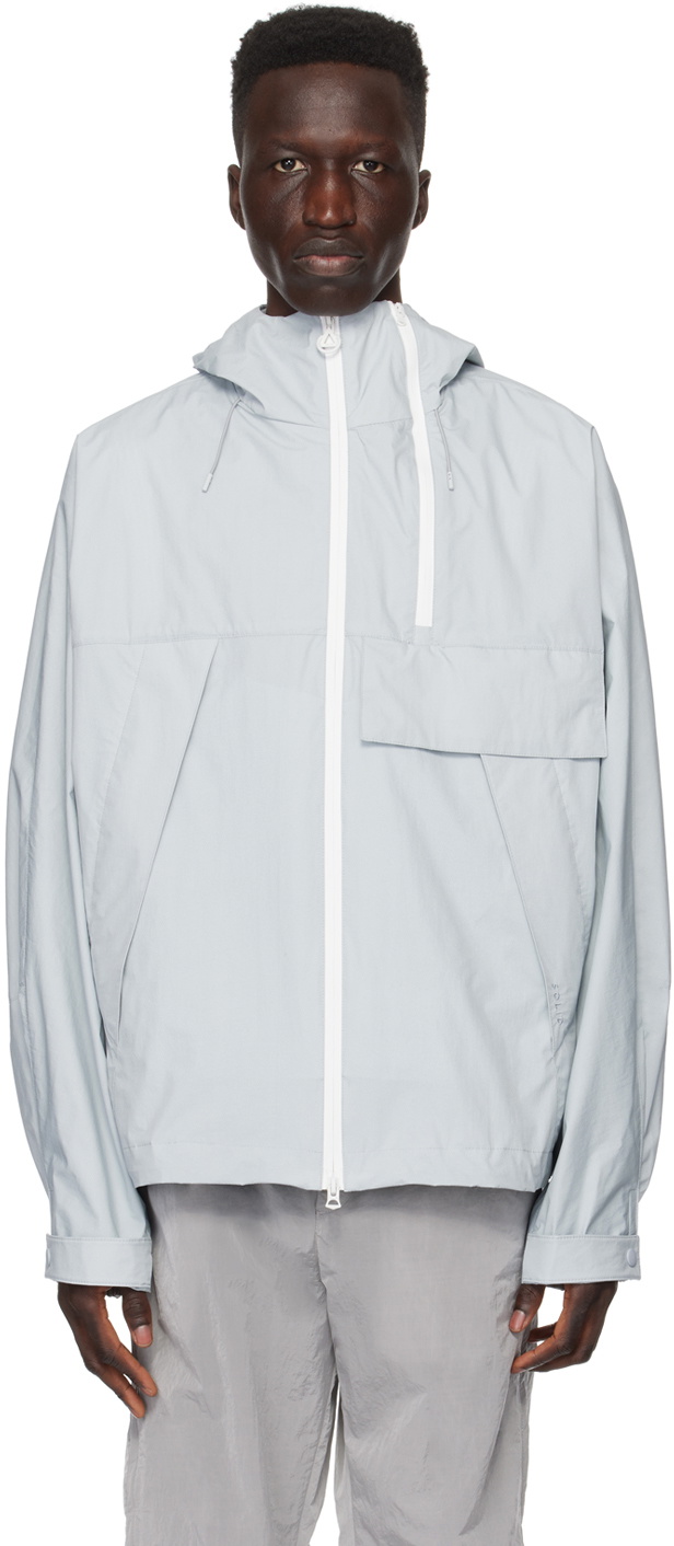 Solid Homme Blue Raglan Jacket Solid Homme