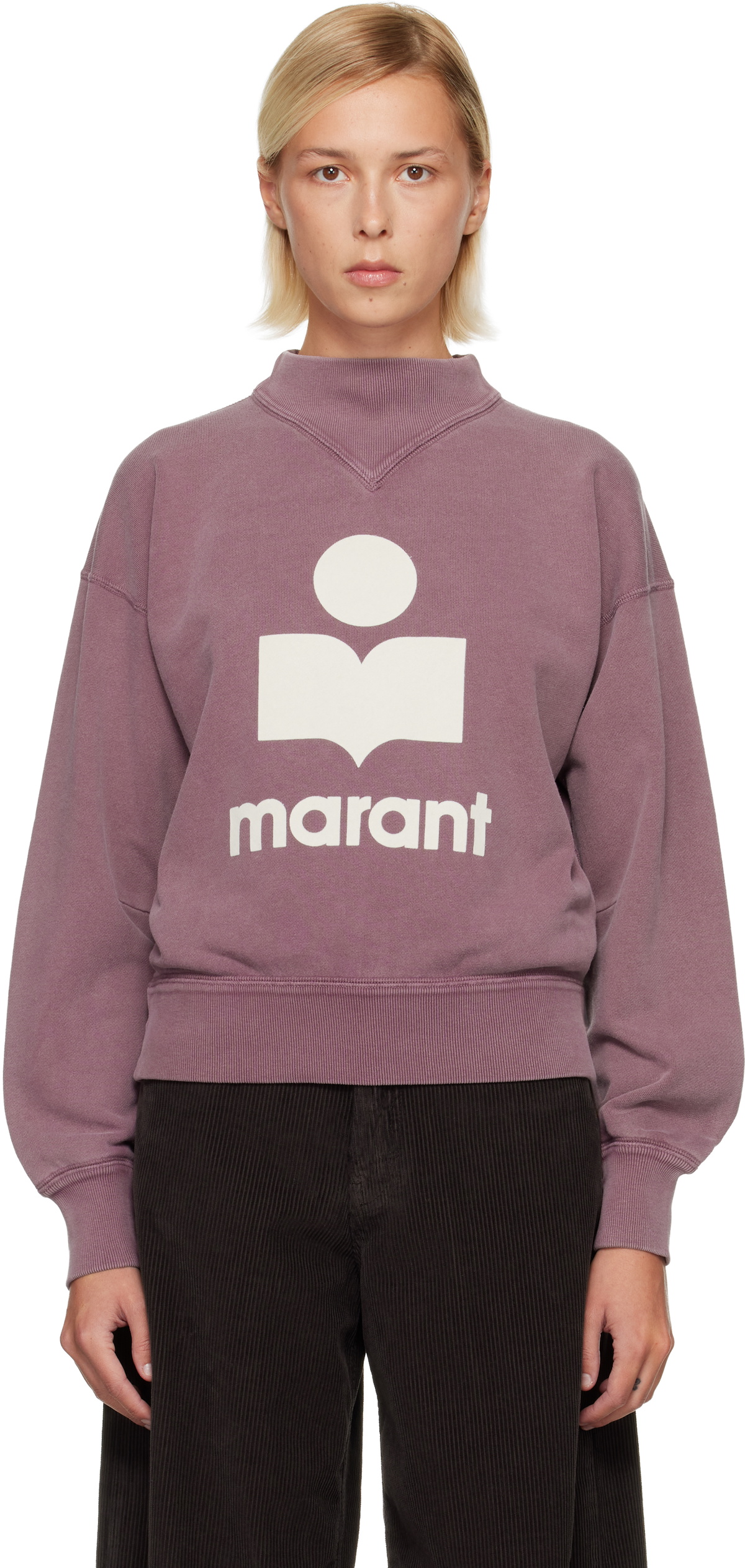 Isabel Marant Etoile Pink Moby Sweatshirt Isabel Marant Etoile