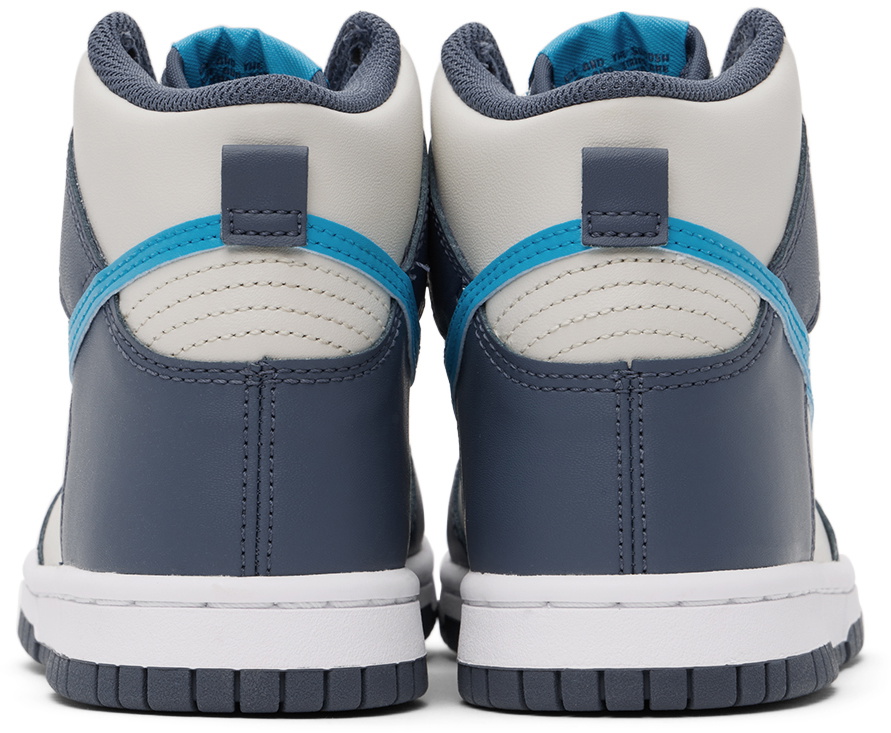 Nike Kids Blue & Gray Dunk High Big Kids Sneakers Nike